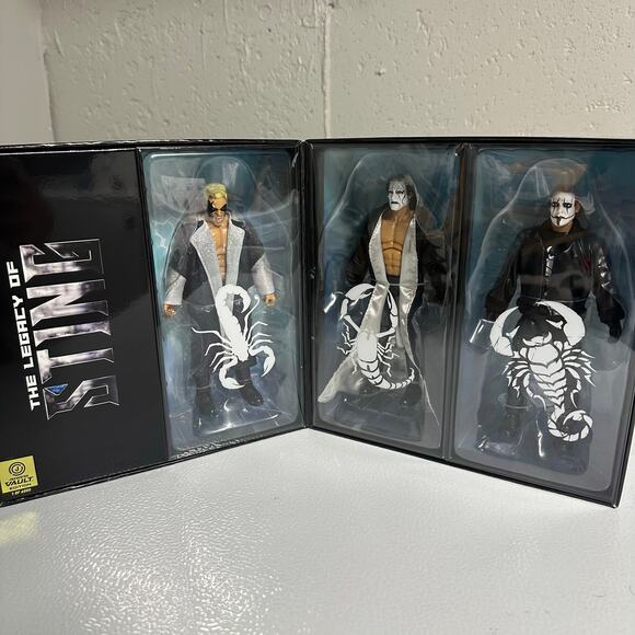 Jazwares | Toys | Aew Legacy Of Sting Figure 3pack Of 600 Jazwares ...